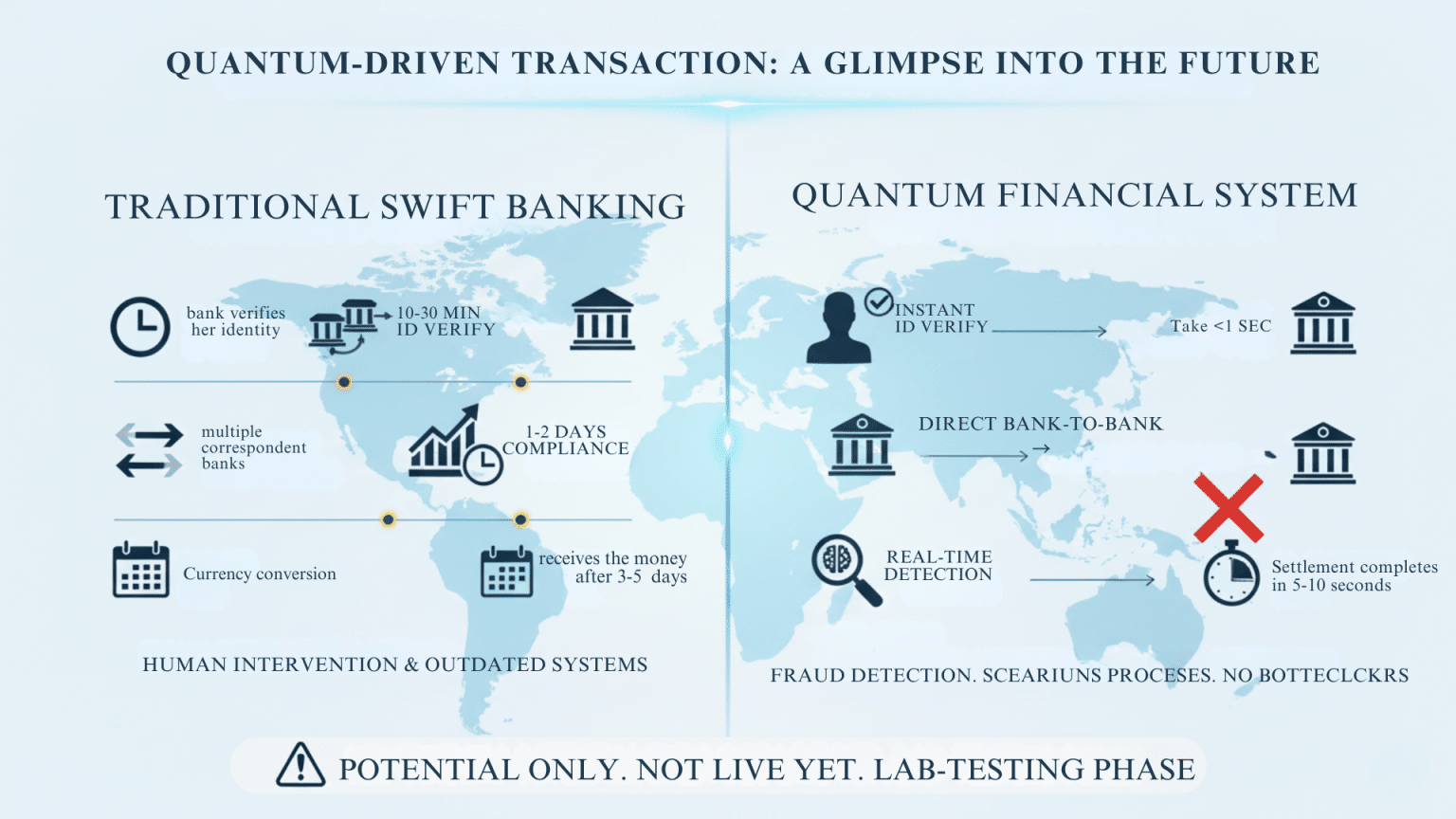 When Will the Quantum Financial System Start? - C-Charge