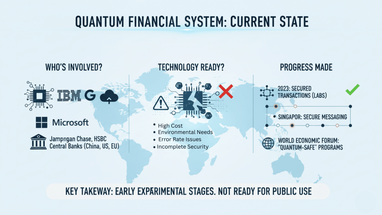 When Will the Quantum Financial System Start? - C-Charge